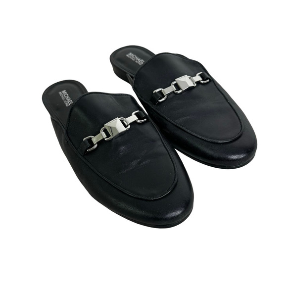 Michael Kors | Shoes | Michael Kors Leather Mules | Poshmark